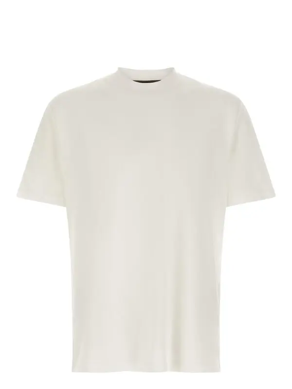 Brioni Logo Embroidery T-shirt - White