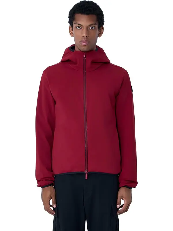 Moncler Batisse Hooded Short Down Jacket - Red