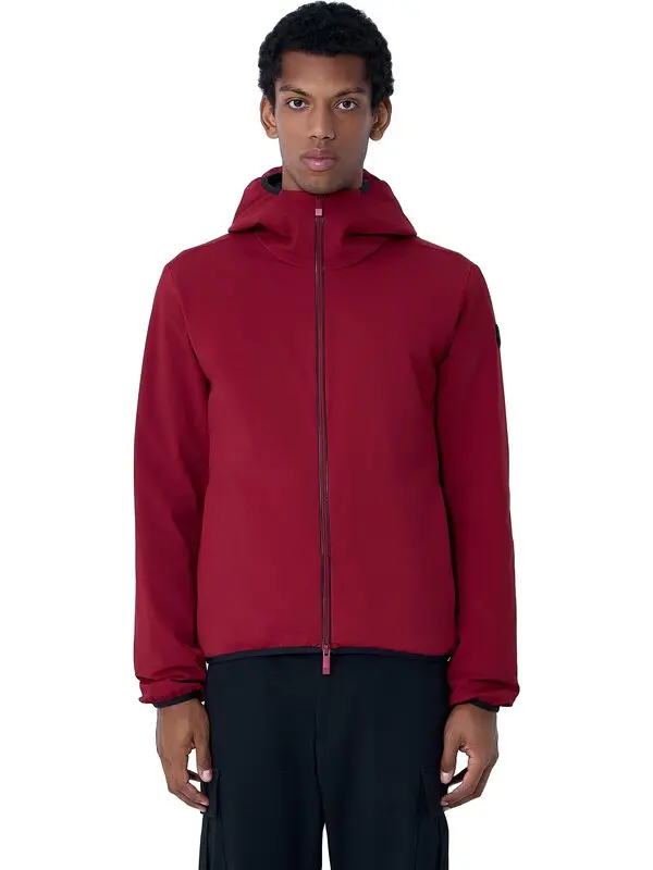 Moncler Batisse Hooded Down Jacket - Red