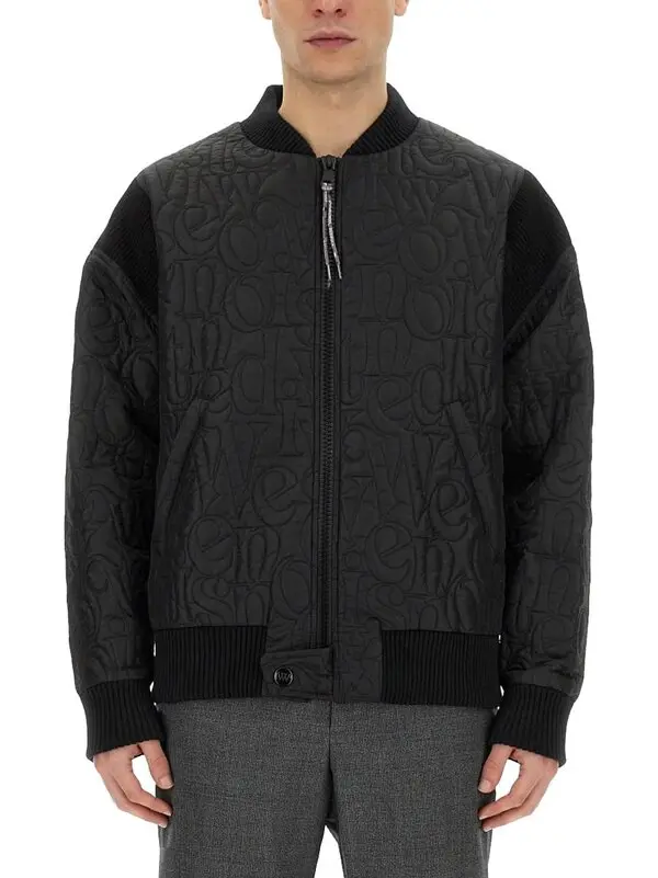 VIVIENNE WESTWOOD Stripped Cyclist Jacket - Black
