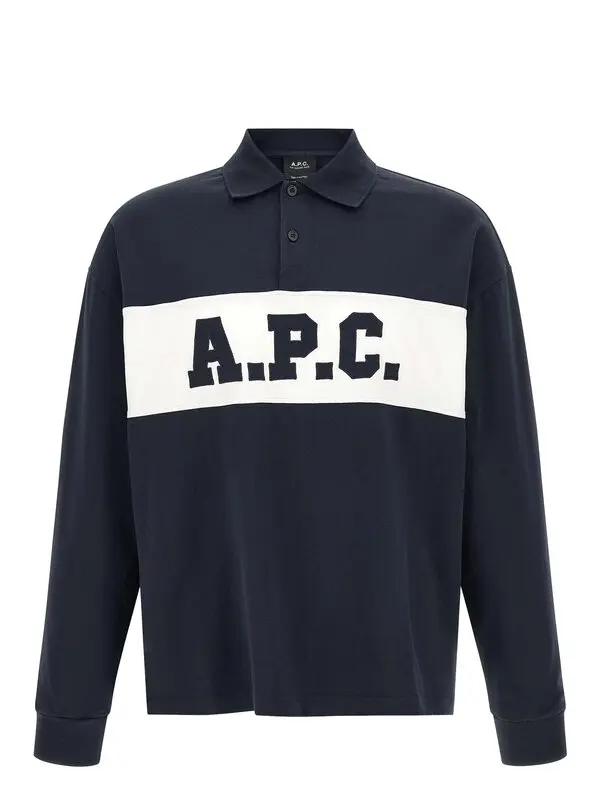 A.p.c. Alexis' Polo Shirt - Blue