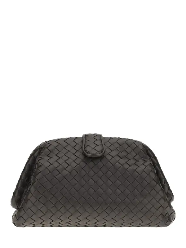 Bottega Veneta Small Lauren 1980 Clutch - Brown