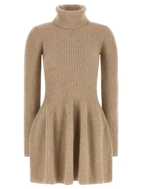 Magda Butrym Cashmere Mini Dress - Cream