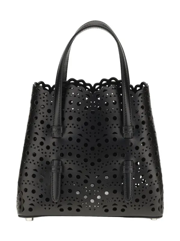 Alaïa Mina Handbag - Black