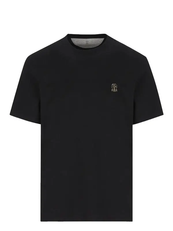Brunello Cucinelli T-shirts & Vests T-shirts - Black