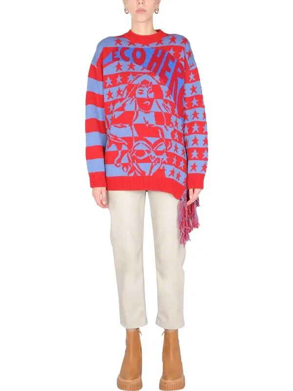 Stella McCartney Crew Neck Sweater - Multicolor