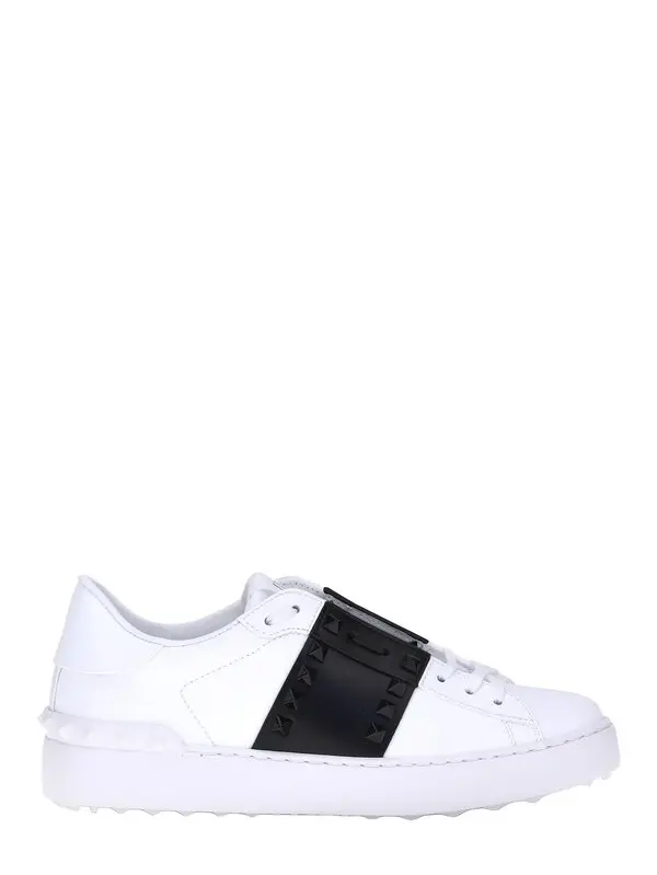 Valentino Garavani Open Rockstud Sneakers - White