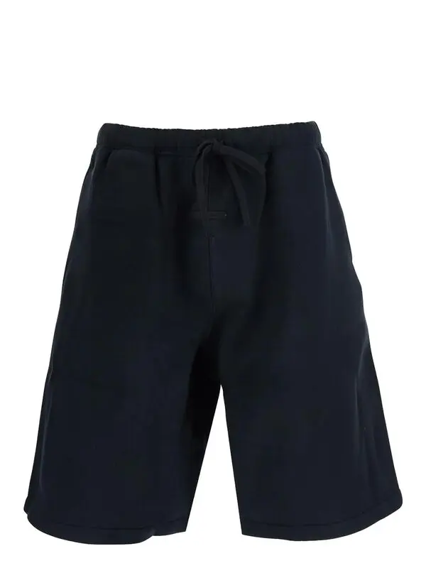 Fear Of God Active Trace Relaxed Short Essentials Black Bermuda With Side Pockets And Elasticated Waist In Cotton And Polyester Blend - Multicolor
