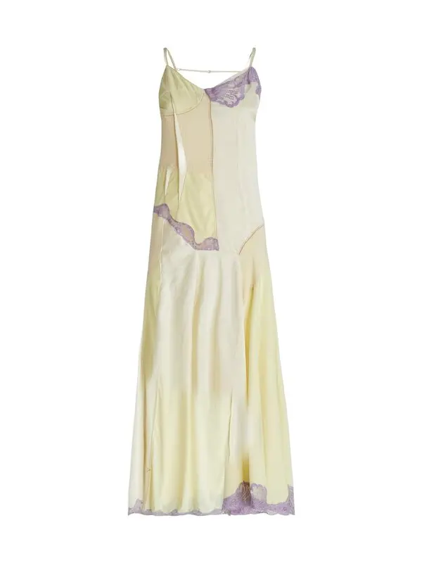 Sportmax Patchwork Slip Dress - Multicolor