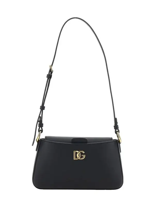 Dolce & Gabbana Mini Flap Shoulder Bag - Black