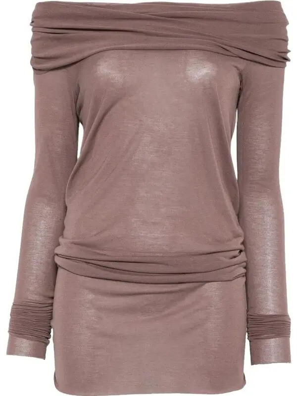 Rick Owens Off-shoulder Top - Multicolor