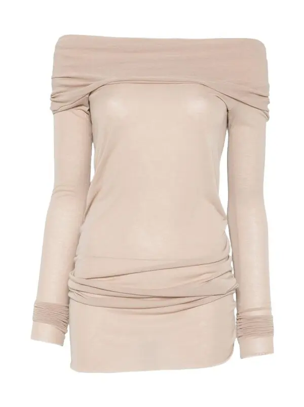 Rick Owens Off-shoulder Top - Multicolor