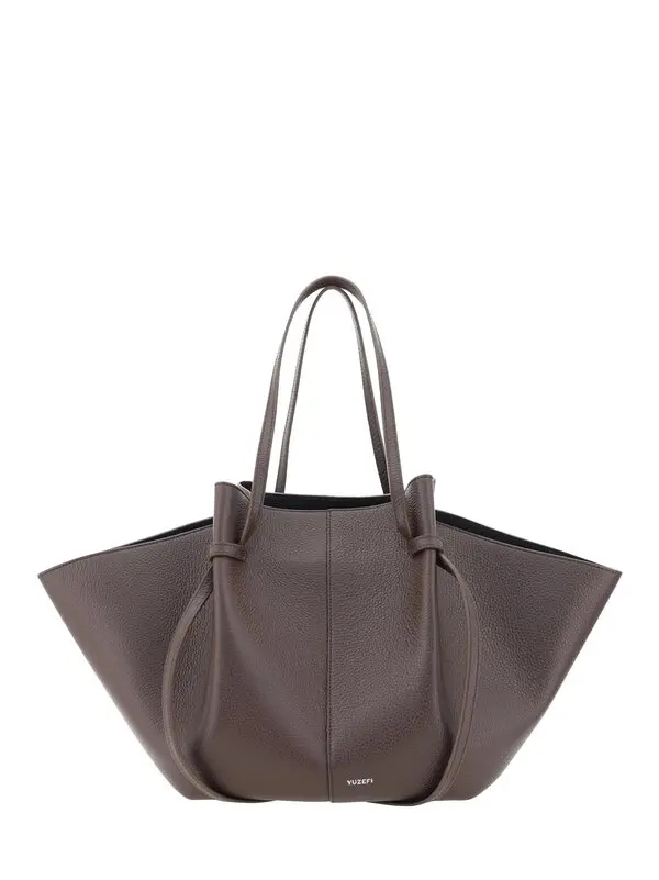 Yuzefi Large Mochi Shoulder Bag - Brown