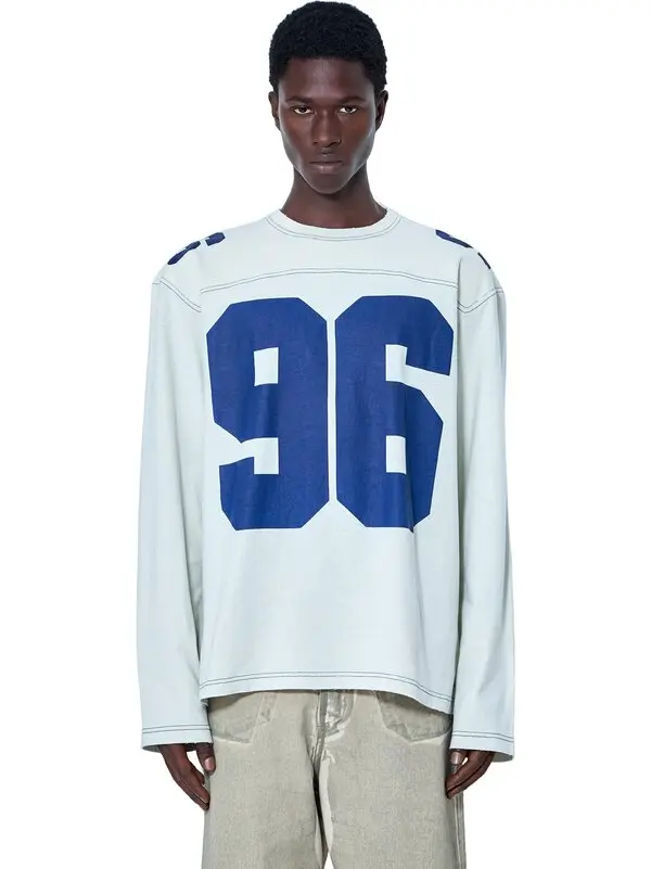 Acne Studios Long-sleeve Crewneck T-shirt - Cream