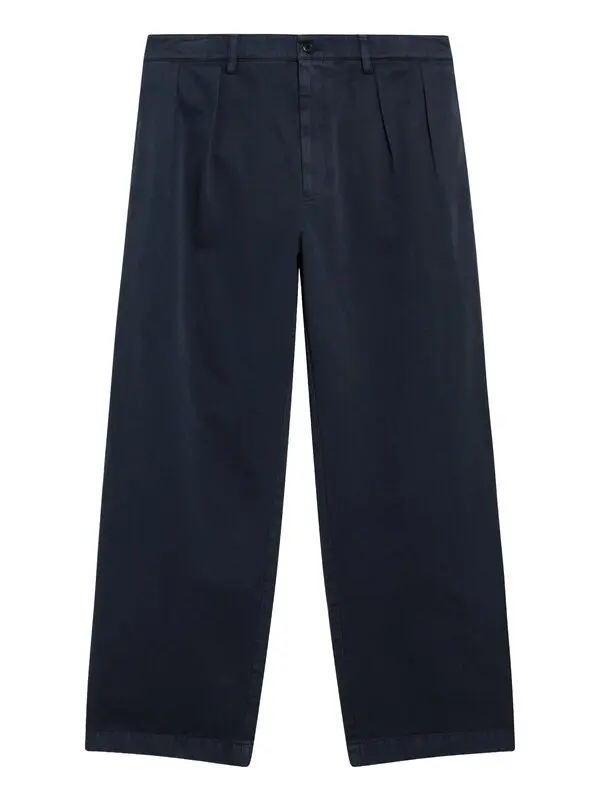 Prada Cotton Trousers - Blue