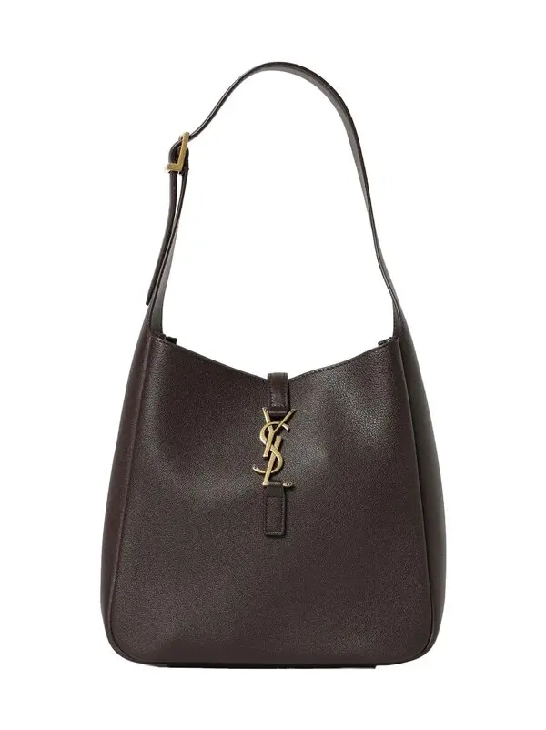 Saint Laurent Le 5 À 7 Leather Bag - Brown