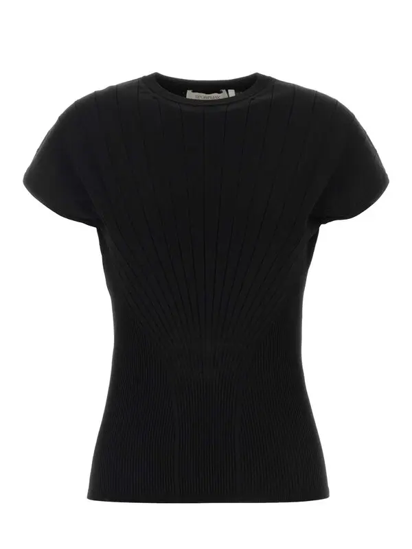 Sportmax Viscose Blend Samba Top - Black