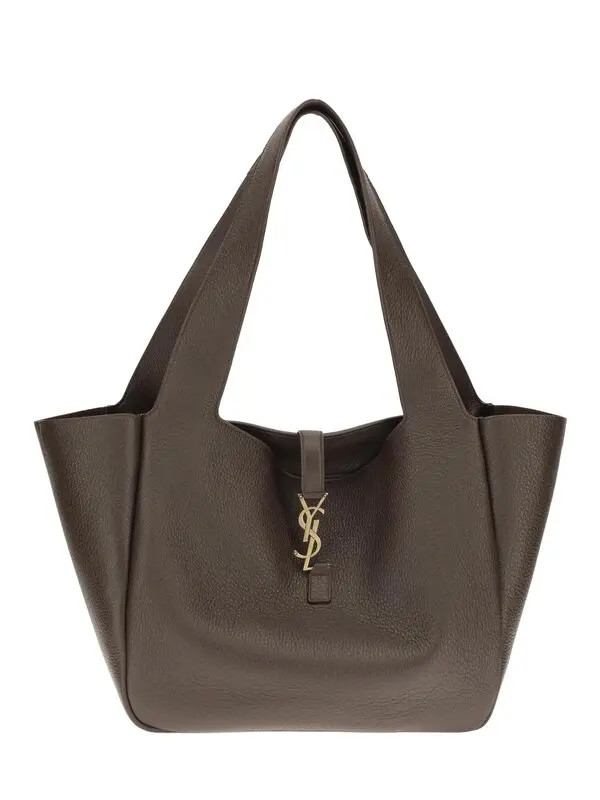Saint Laurent Le 5 À 7 Bea Shoulder Bag - Brown