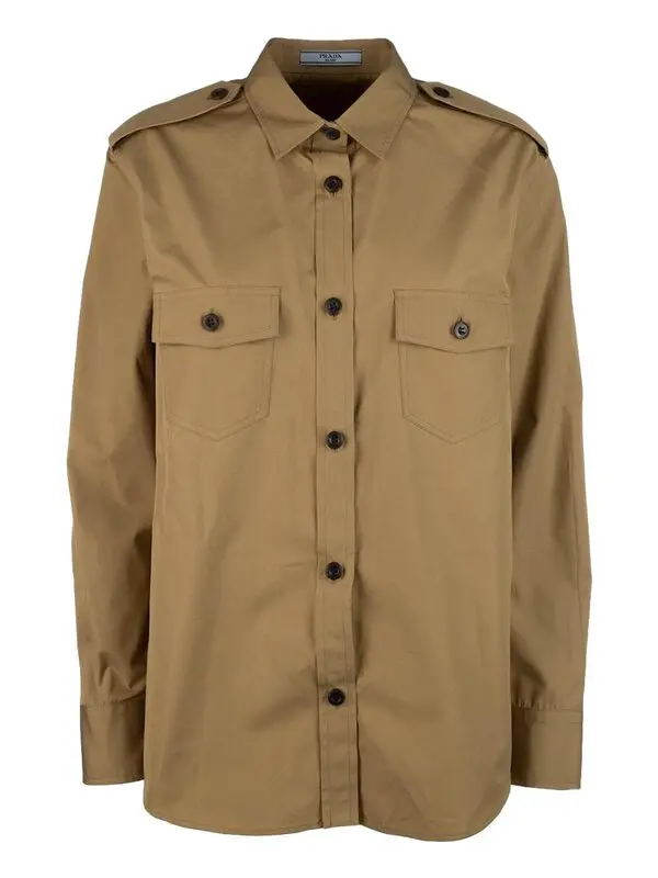 Prada Cotton Shirt - Multicolor