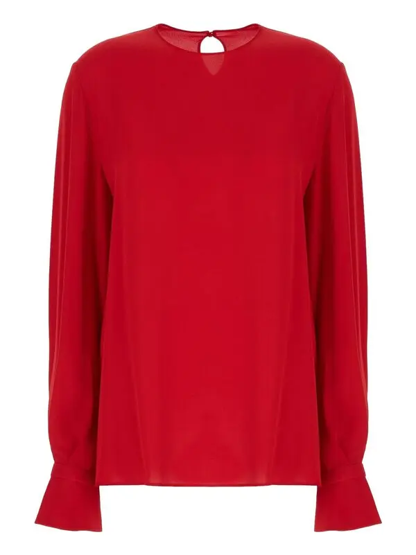 Valentino Garavani Long Sleeve Blouse - Multicolor