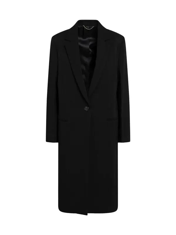 TOTEME Garderob Oversized Wool Coat - Black