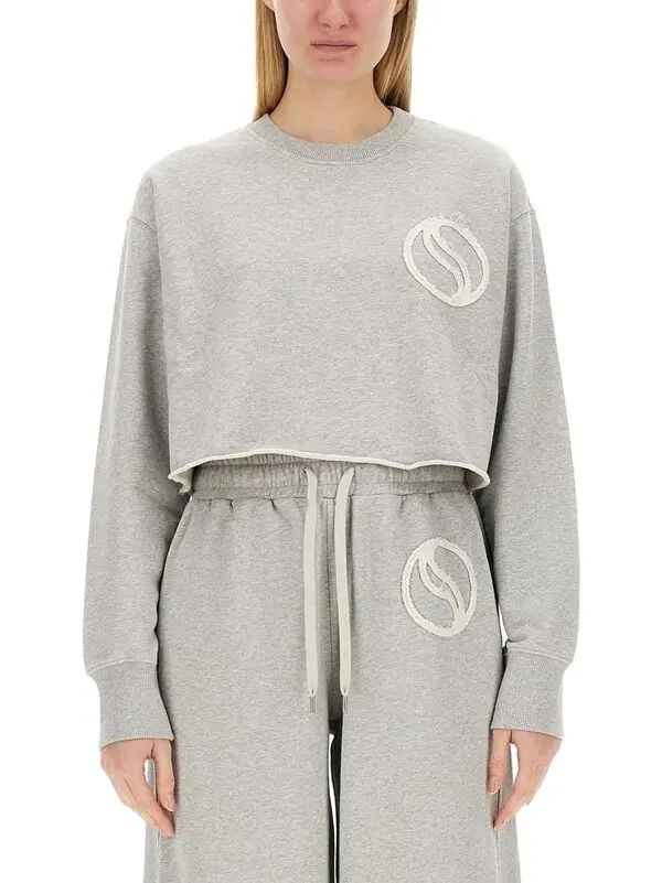 Stella McCartney Logo Sweatshirt - Gray
