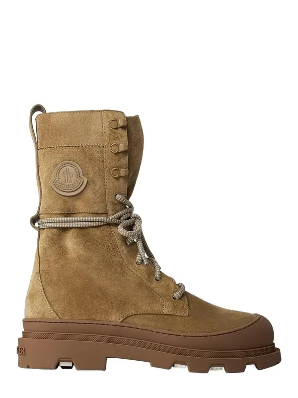 Moncler Vera Logo Patch Boots - Multicolor