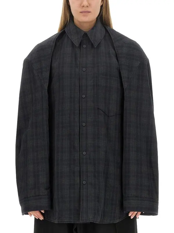 Balenciaga Detachable Shirt - Gray