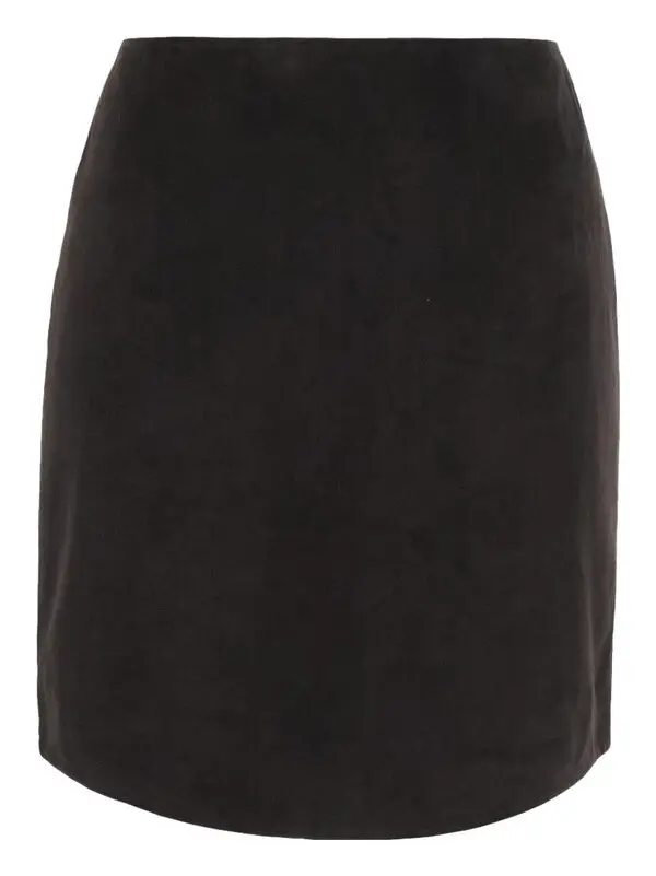 ROTATE BY BIRGER CHRISTENSEN Suede Miniskirt - Multicolor