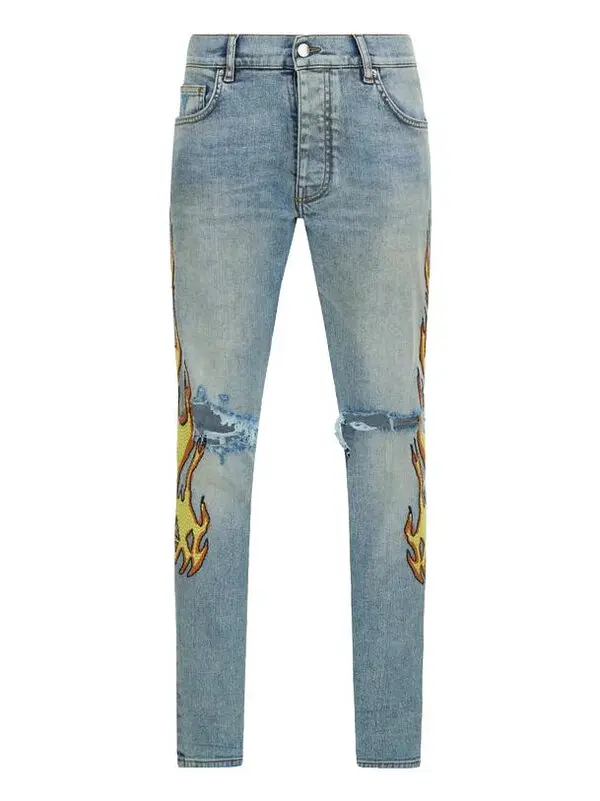 Amiri Denim Skinny Jeans - Blue
