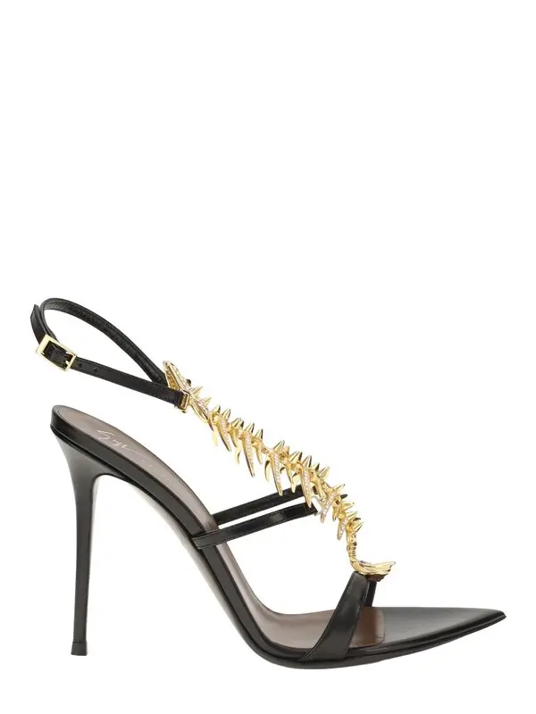 GIUSEPPE ZANOTTI Slim Sandals - Black