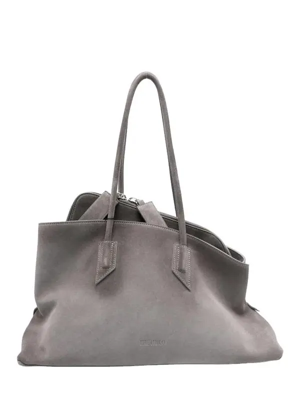 Attico Grey Shoulder Bags - Gray
