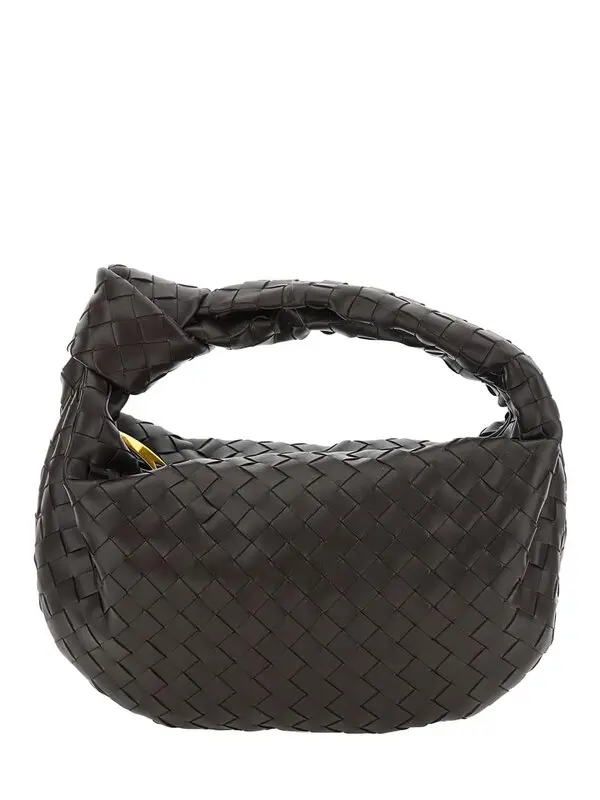 Bottega Veneta Jodie Small Leather Shoulder Bag - Brown