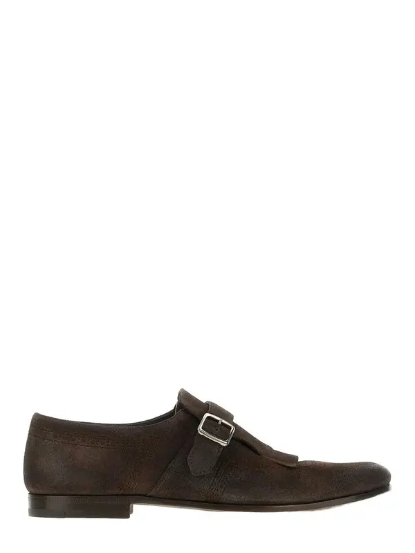 Church's Suede Monk Strap Loafers - Multicolor