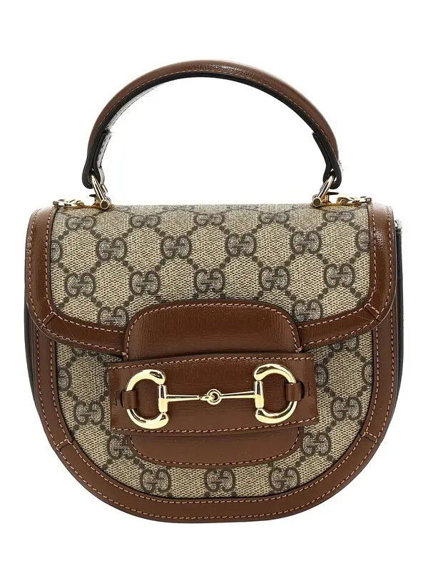 Gucci Horsebit 1955' Handbag - Brown