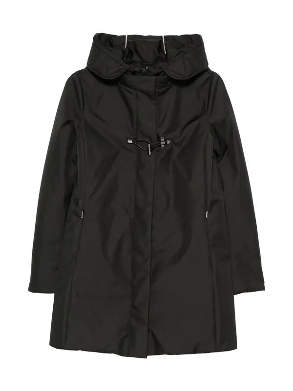 FAY Padded Midi Parka Coat - Multicolor