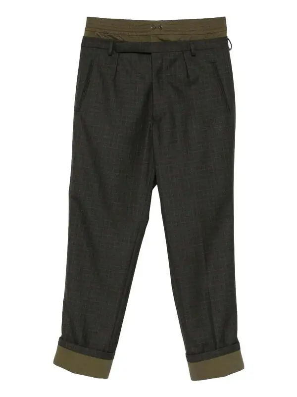 Prada Trousers Tailored Trousers - Green