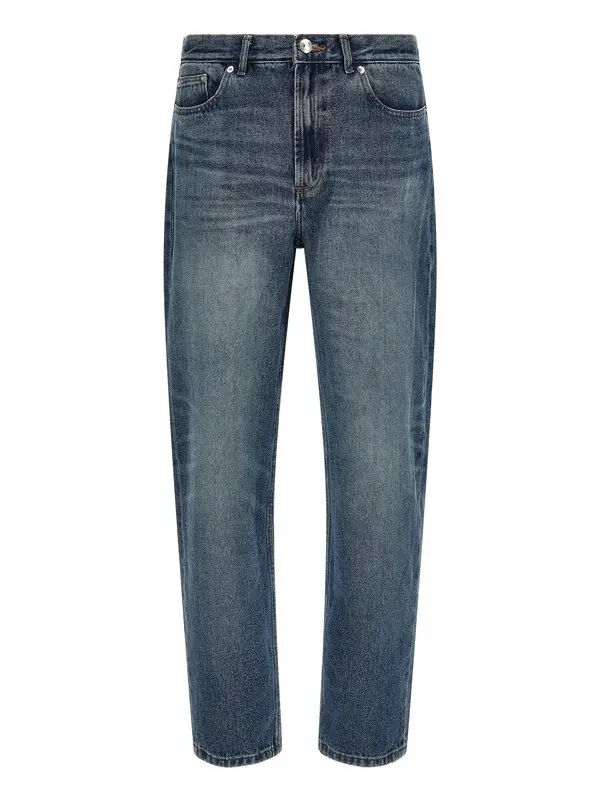 A.p.c. Cotton Denim Jeans - Blue