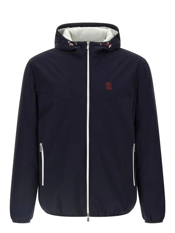 Brunello Cucinelli Windproof Jacket - Blue