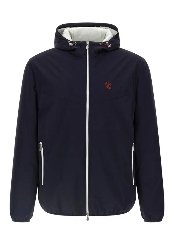 Brunello Cucinelli Windproof Jacket - Blue