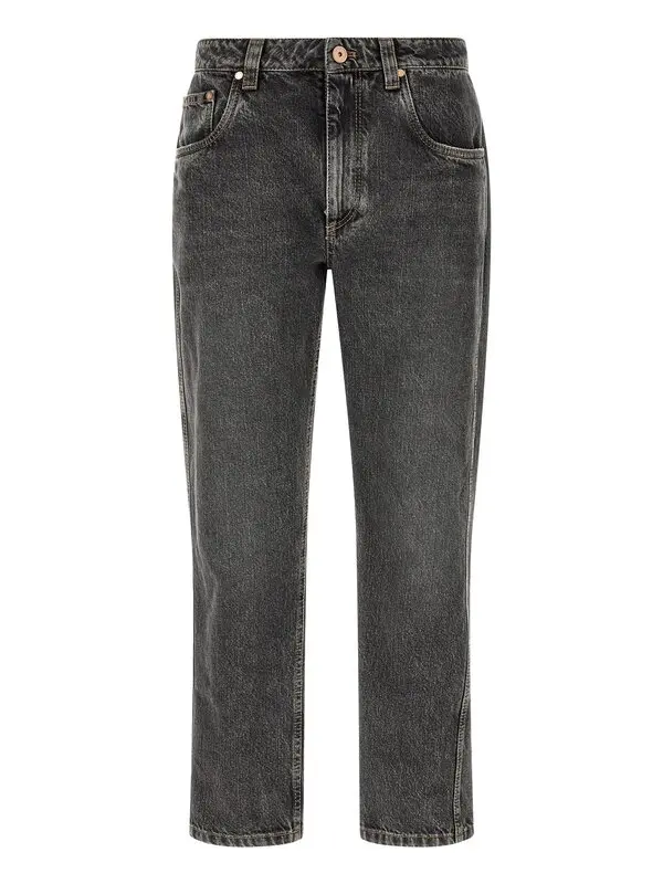 Brunello Cucinelli Monile Jeans - Gray