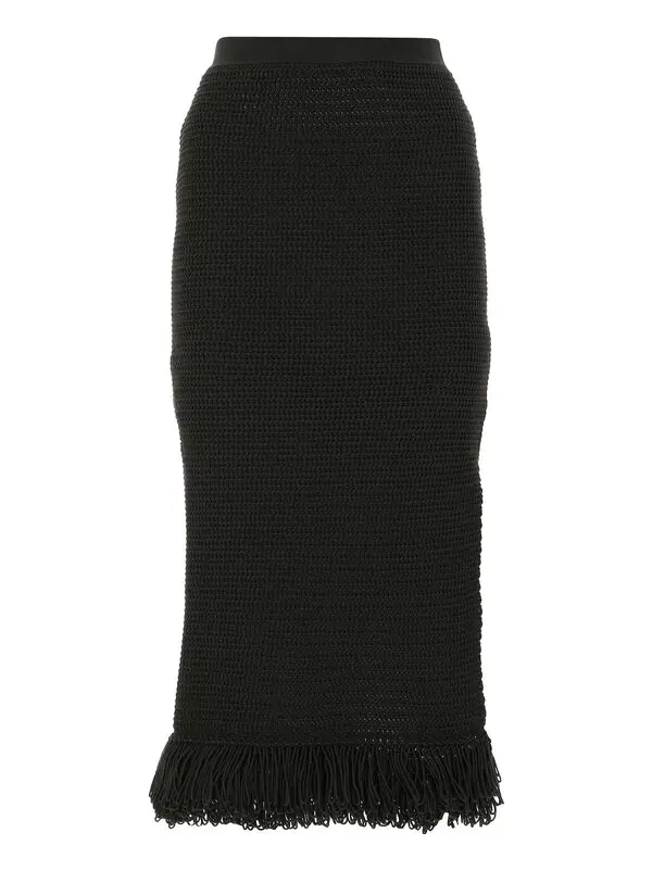 Bottega Veneta Cotton Skirt - Brown