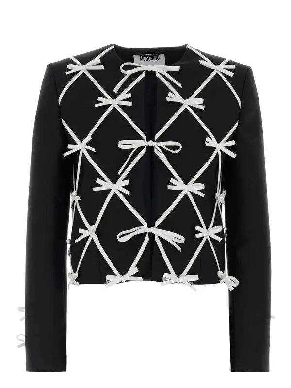 Moschino Wool Blazer - Black