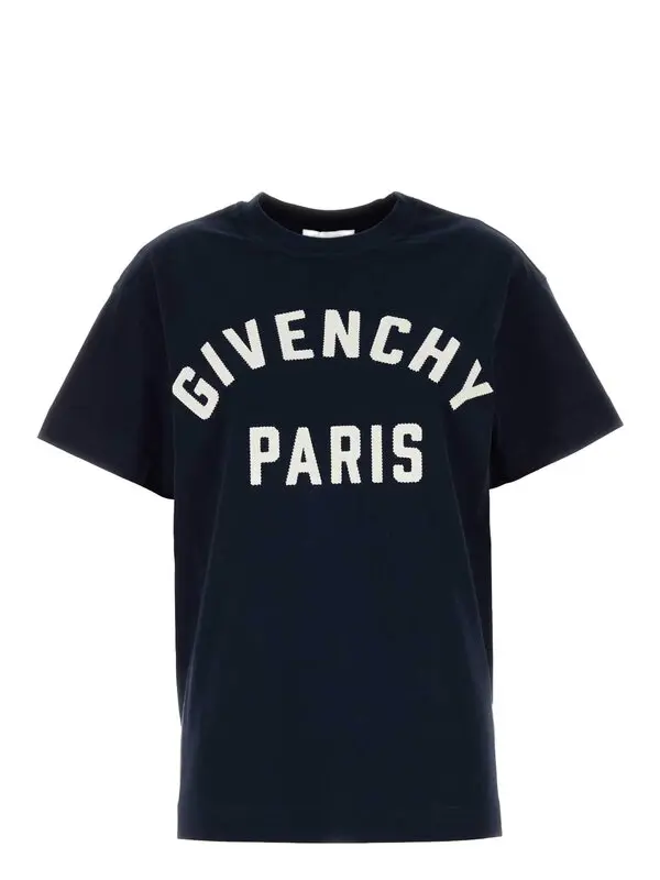 Givenchy Cotton Oversize T-shirt - Blue