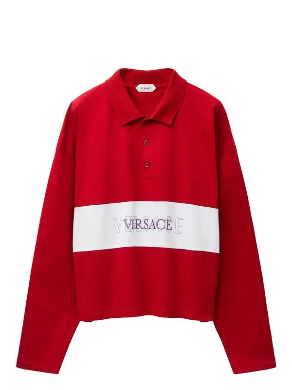 Versace Polo Shirts - Red