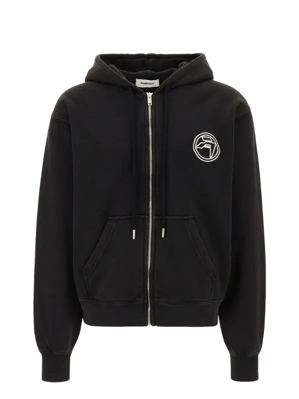 AMBUSH Hooded Zip Up Sweatshirt - Multicolor