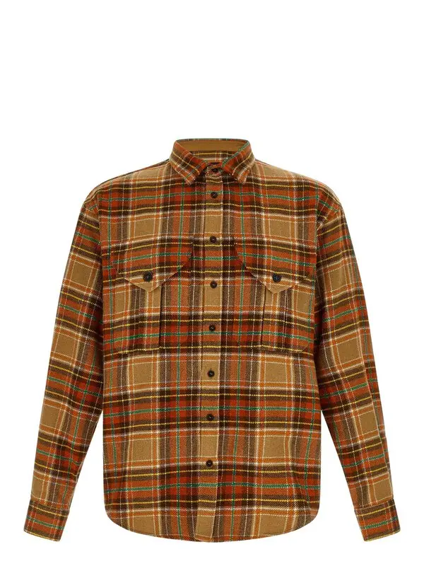 Dsquared2 Cottage Military' Shirt - Orange