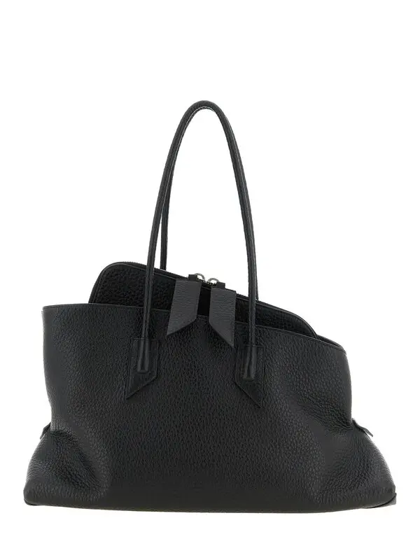 Attico La Passeggiata Medium Shoulder Bag - Black