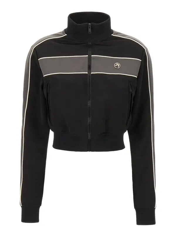 AMBUSH Cropped Zip Up Track Jacket - Multicolor