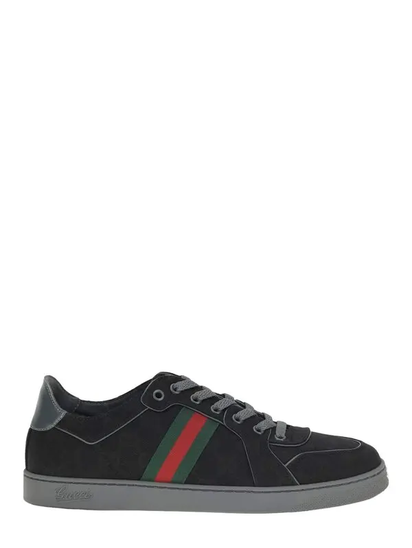 Gucci Stretch Gg Fabric Sneakers - Black